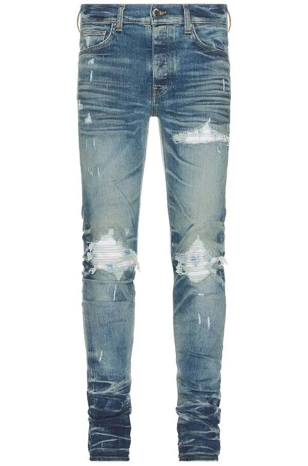Amiri Bleached Ma Paisley Mx1 Jeans