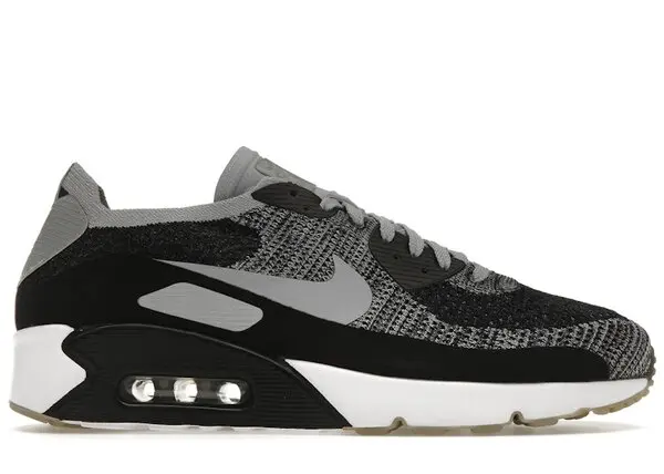 Nike Air Max 90 Ultra 2.0 Flyknit - Black/wolf Grey/pure Platinum