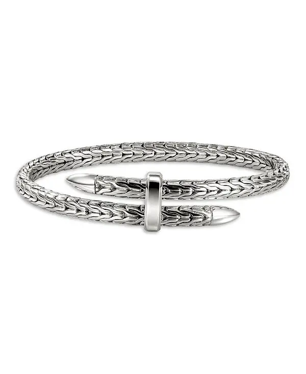 John Hardy Sterling Spear Flex Bracelet - Silver
