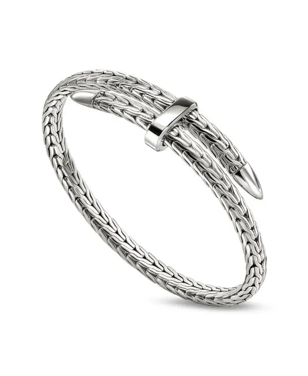 John Hardy Sterling Spear Flex Bracelet - Silver