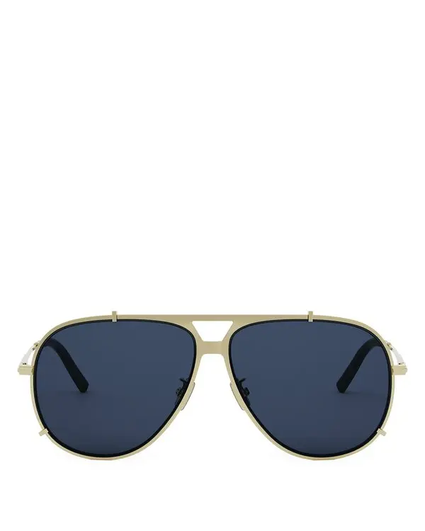 Dior Diorblacksuit A3u Pilot Sunglasses - Gold/blue
