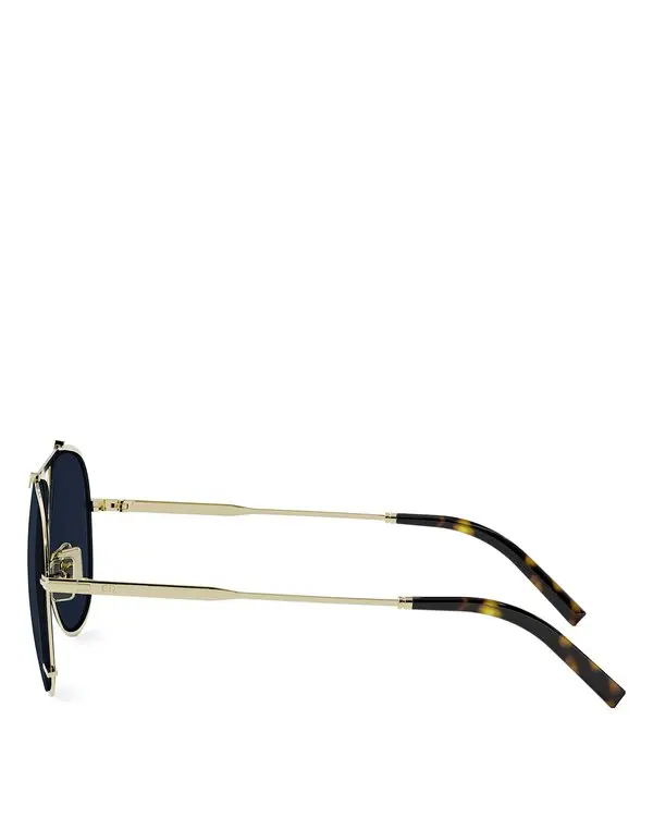 Dior Diorblacksuit A3u Pilot Sunglasses - Gold/blue