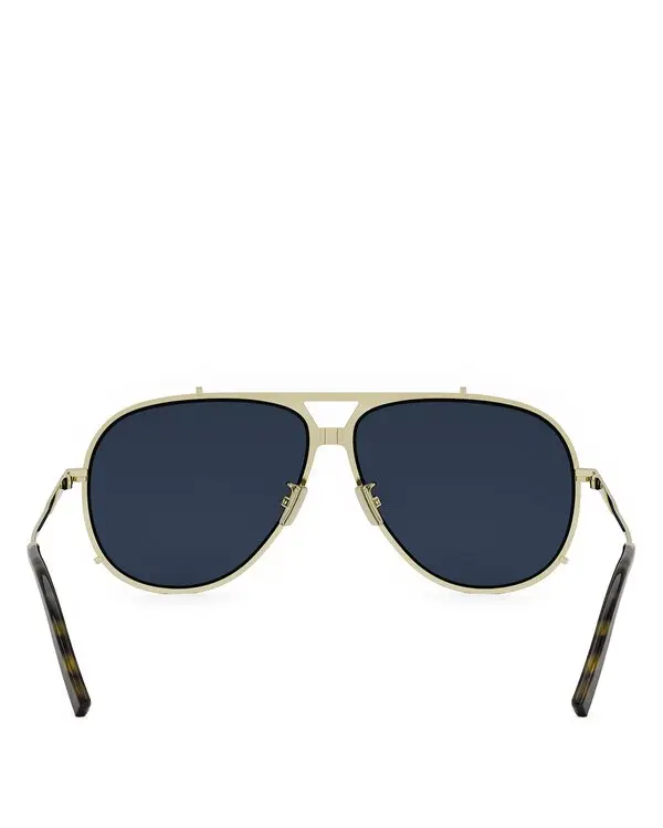 Dior Diorblacksuit A3u Pilot Sunglasses - Gold/blue