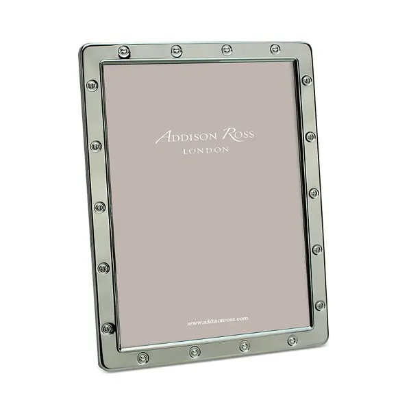 ADDISON ROSS Locket Plate Frame, 5 X 7 - Silver