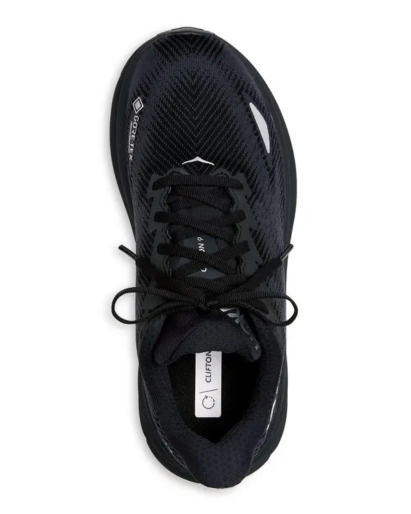 HOKA® Clifton Gtx Low Top Sneakers - Black
