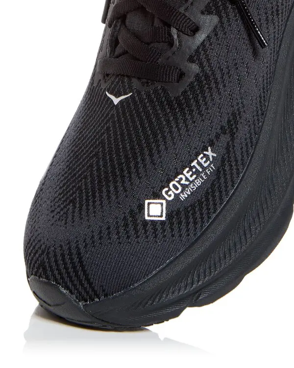 HOKA® Clifton Gtx Low Top Sneakers - Black