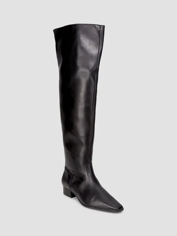 Schutz Helena Over-the-knee Leather Boots