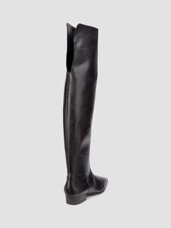 Schutz Helena Over-the-knee Leather Boots