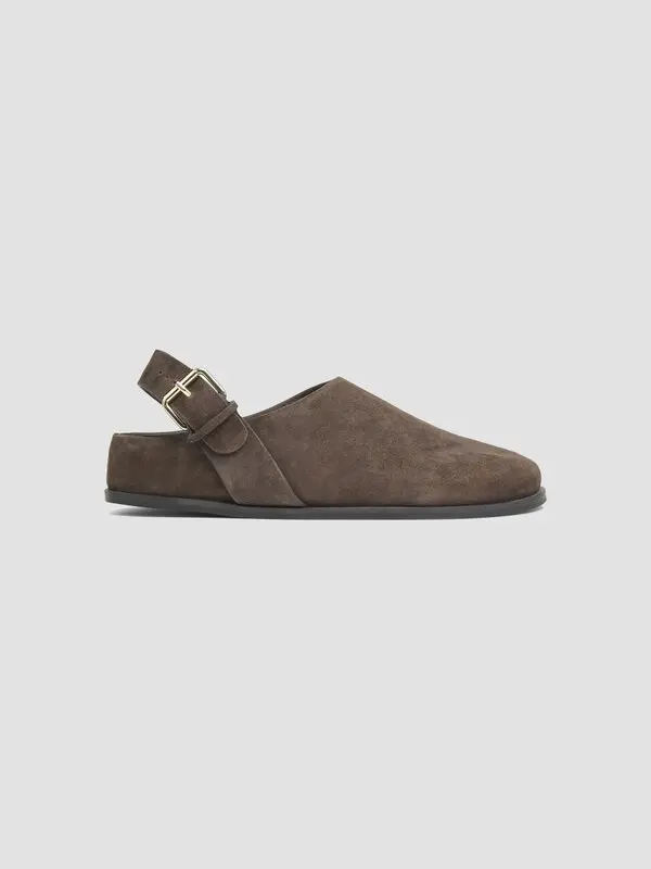 A.emery Louis Suede Clogs - Mulch