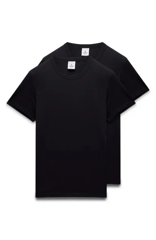 Reigning Champ 2-pack Lightweight Jersey T-shirt - Black
