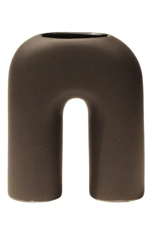 OSMOS STUDIO Zo Vase - Off Black
