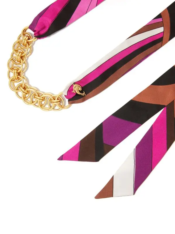 Emilio Pucci Iride-print Necklace
