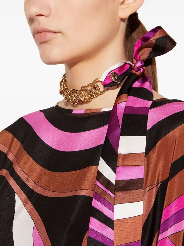 Emilio Pucci Iride-print Necklace