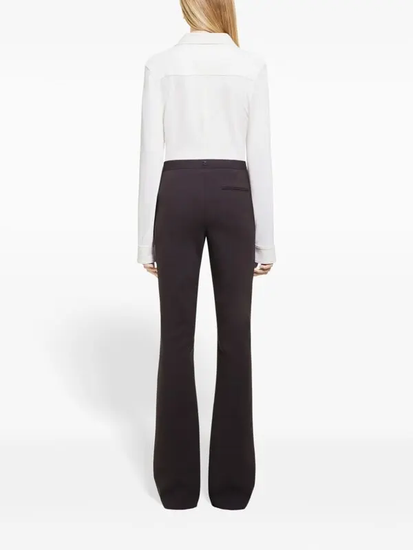 COURREGES Oblique Tailored Trousers - Brown