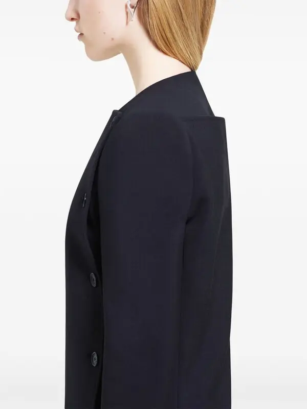 COURREGES Buttoned Tailored Coat