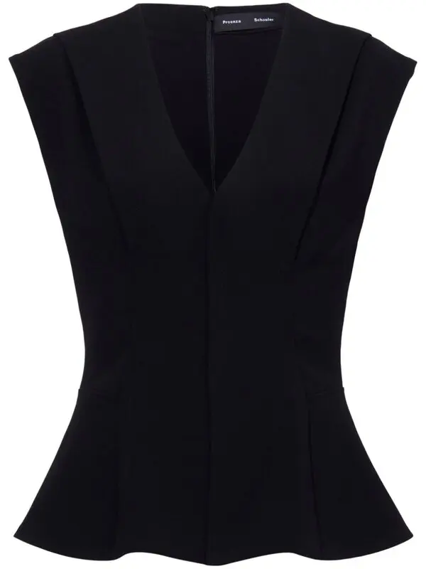 Proenza Schouler Janet Blouse - Black