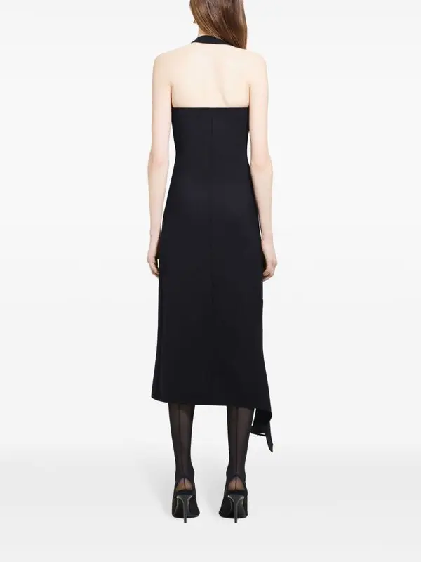 COURREGES Asymmetric Buckle Dress