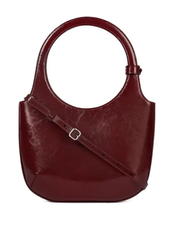 COURREGES Holy Leather Tote Bag - Red