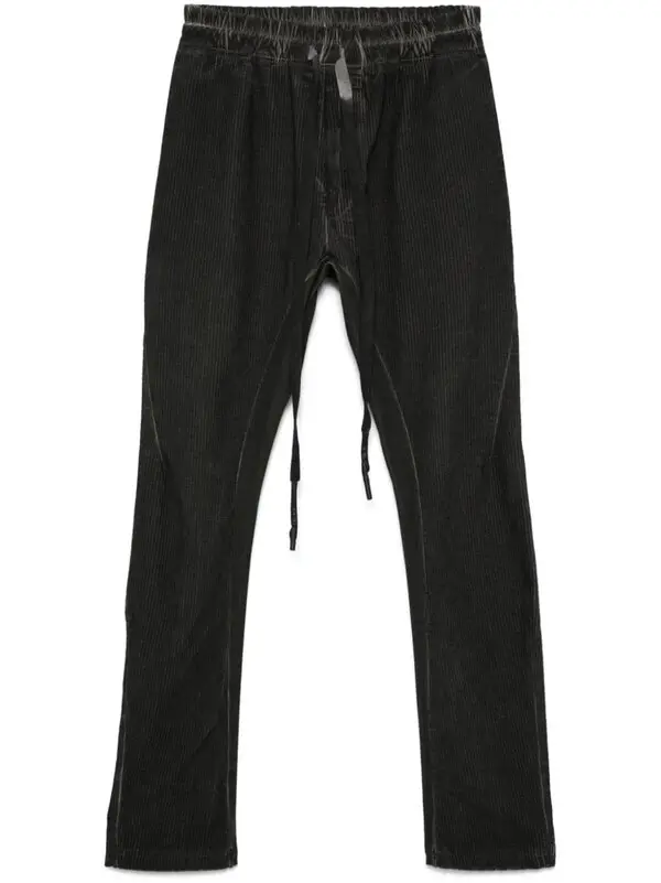 ISAAC SELLAM EXPERIENCE Stripe Trousers - Grey