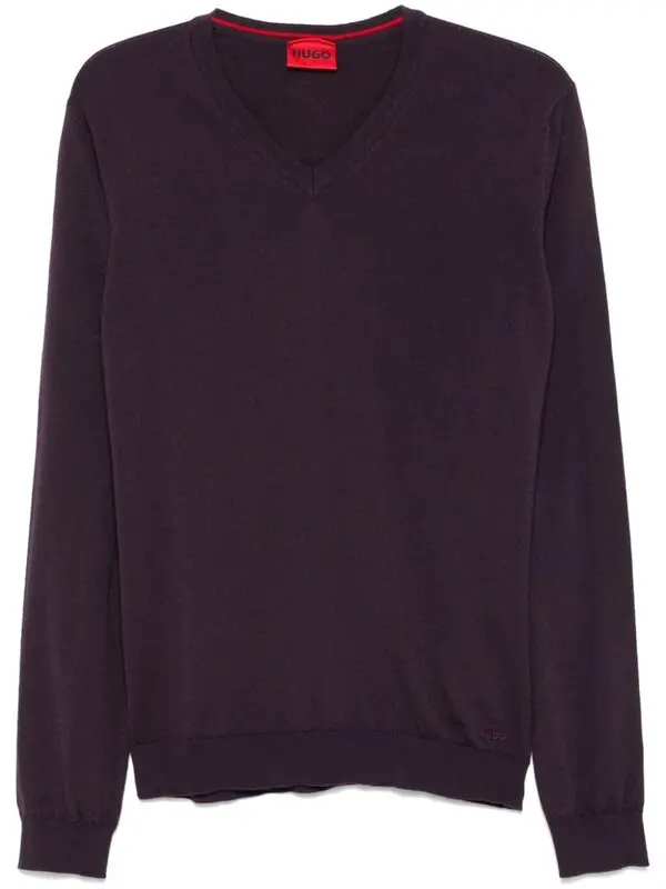 BOSS San Vredo Sweater - Purple