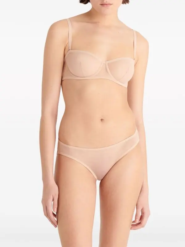 ERES Bambin Low-rise Tulle Briefs - Neutrals