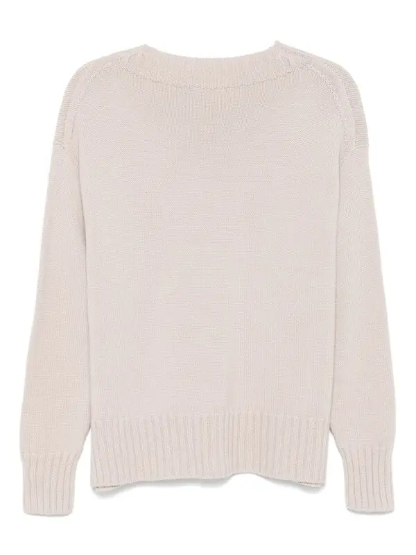 DRUMOHR Merino Wool Sweater - Neutrals