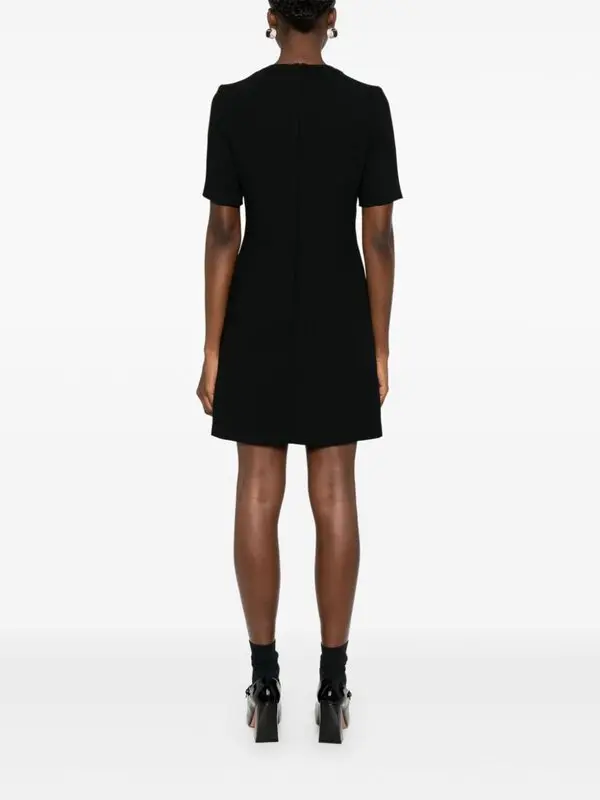 Barbara Bui Jewel Crepe Mini Dress