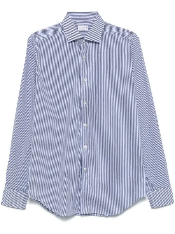 XACUS Striped Shirt - Blue