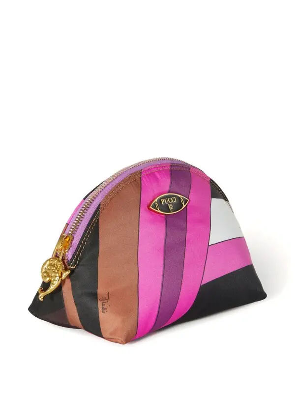 Emilio Pucci Graphic Print Makeup Bag