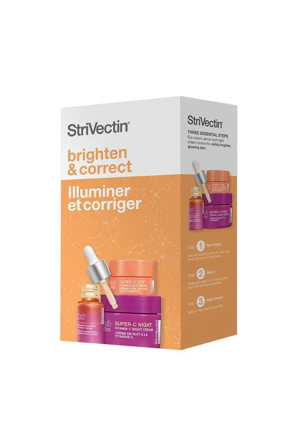 Strivectin Multi-action Super-c Brighten &amp Correct Trio Kit - Orange