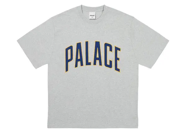 PALACE Athletic Heavy T-shirt - Grey Marl