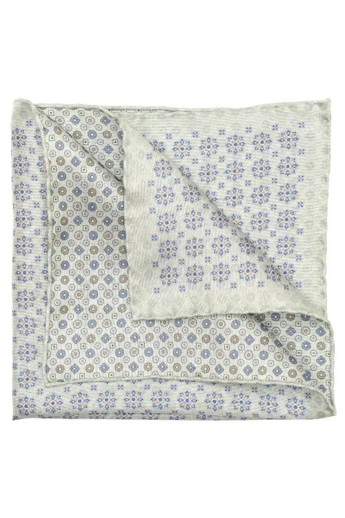 ELIZABETTA Caserta - Hand Rolled Silk Neckerchief - Mint