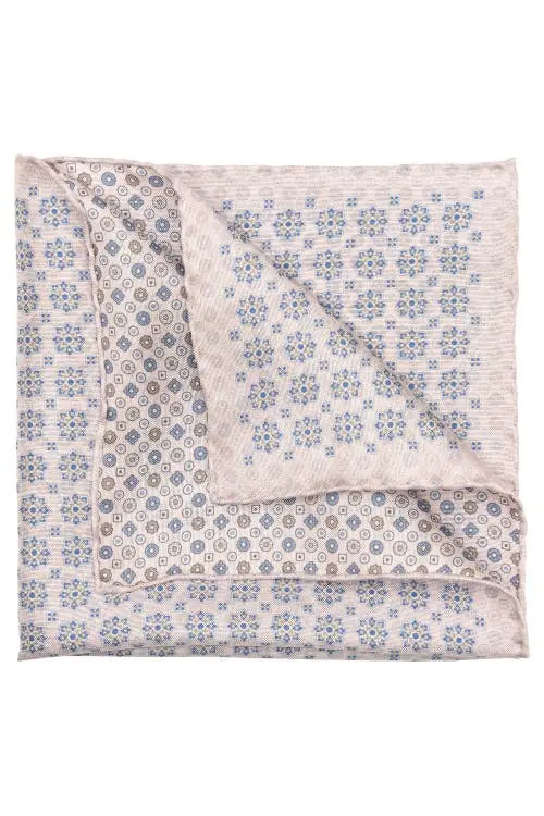 ELIZABETTA Caserta - Hand Rolled Silk Neckerchief - Pink