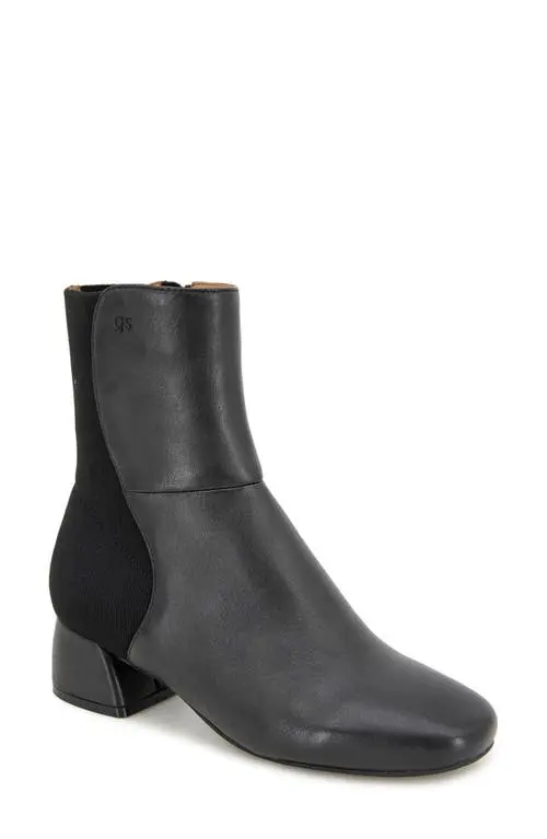 Gentle Souls By Kenneth Cole Emily Bootie - Black Leather