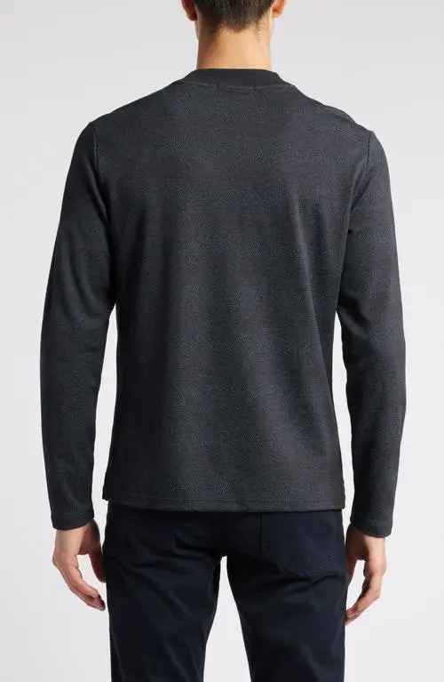 Robert Barakett Walcove Striped Crewneck Sweatshirt