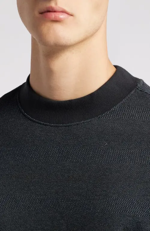 Robert Barakett Walcove Striped Crewneck Sweatshirt