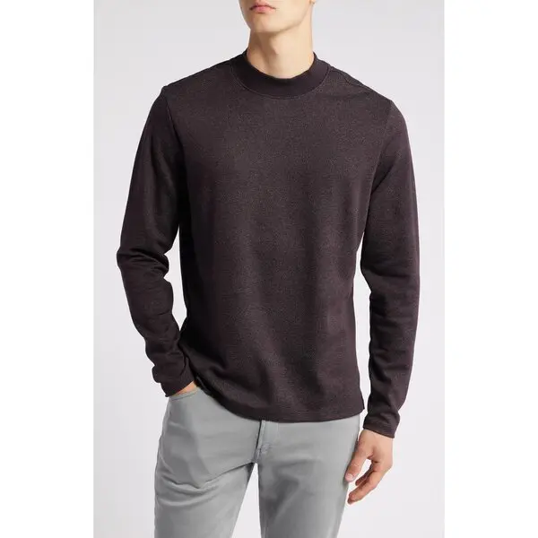 Robert Barakett Walcove Striped Crewneck Sweatshirt