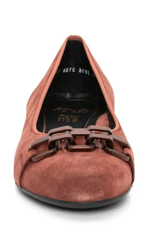 ARA Scout Chain Ballet Flat - Terra