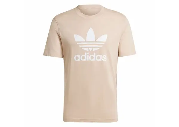 Adidas Adicolor Trefoil Tee Shirt - Magic Beige