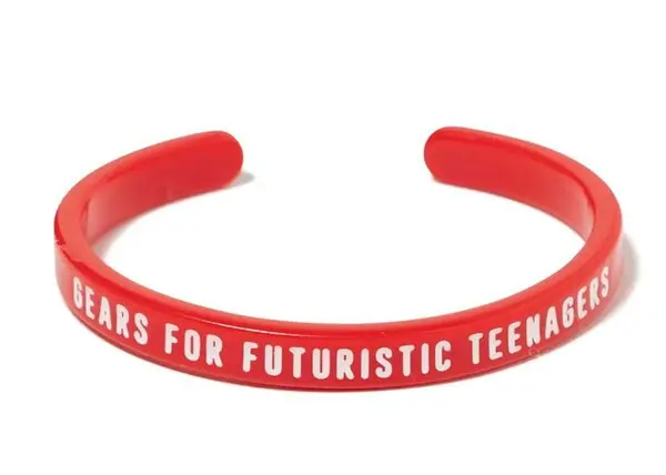 HUMAN MADE Acrylic Bangle - Red