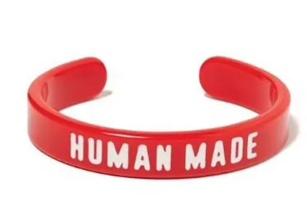 HUMAN MADE Acrylic Thick Bangle - Red