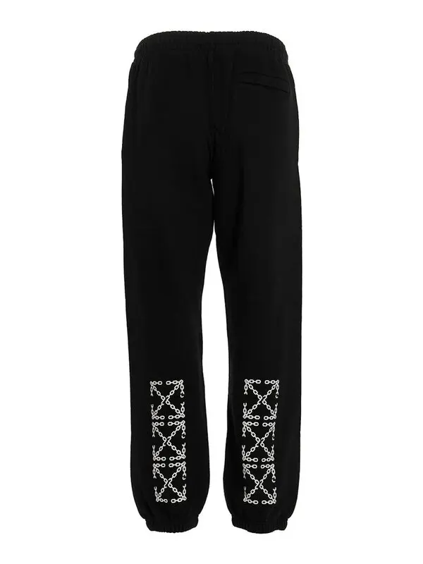 Off-White Off Off Chain Arrow Slim Sweatpantsin