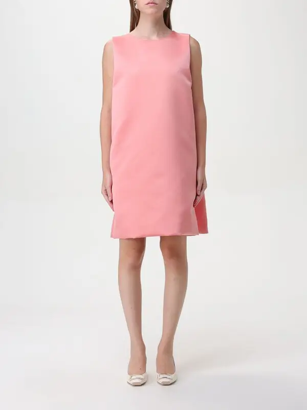 Sleeveless Pink Linen Shift Dress Linen-Blend Mini Shift Dress Gap