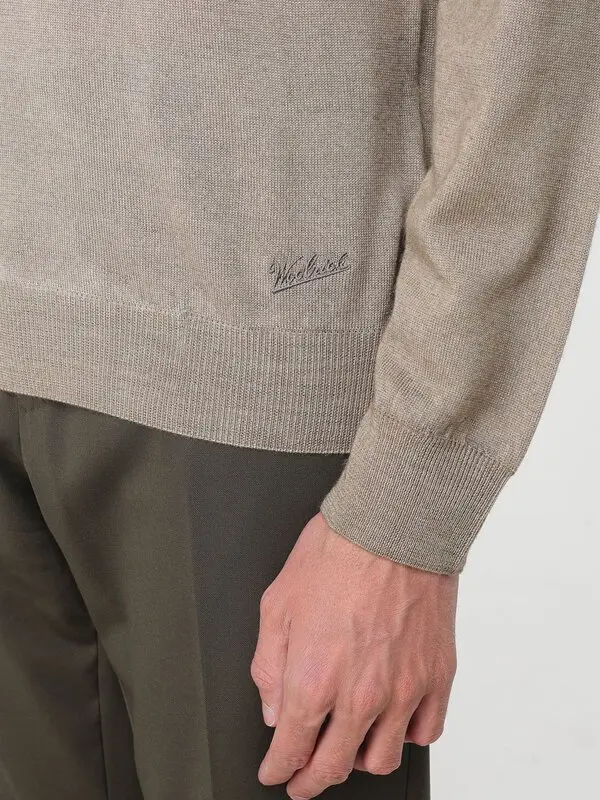 Woolrich Crew Neck Sweater - Beige