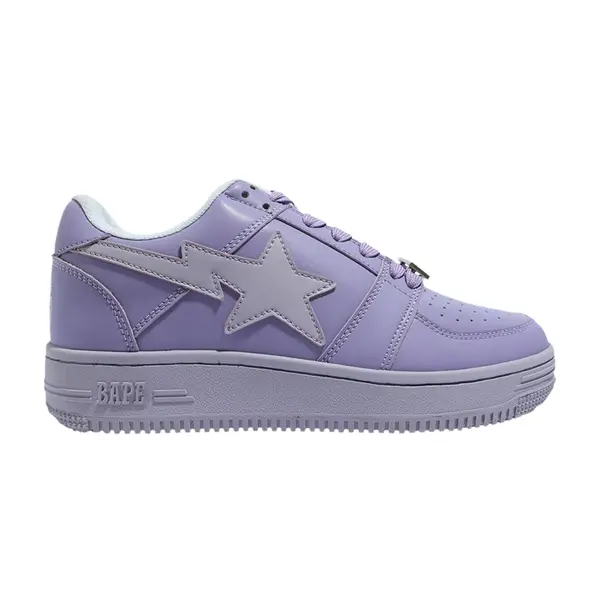 A BATHING APE Bapesta Low Sneakers - Purple