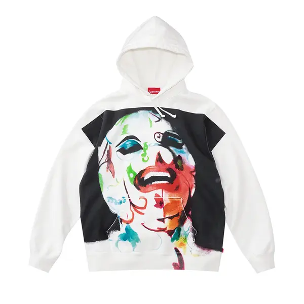 Supreme Leigh Bowery Airbrushed Hooded Sweatshirt