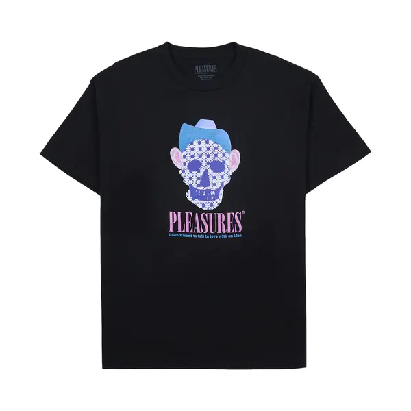 PLEASURES Cowboy T-shirt - Black