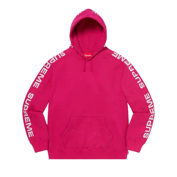 Supreme Metallic Rib Hooded Sweatshirt