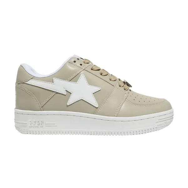 A BATHING APE Bapesta Low Sneakers - Cream
