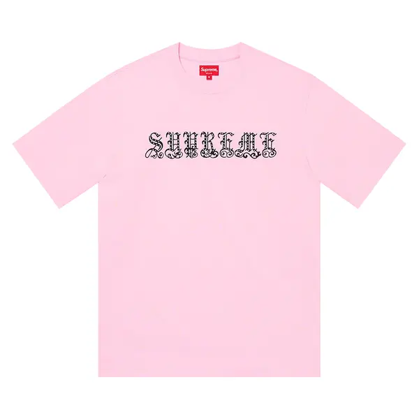 Supreme Old English Rhinestone Top